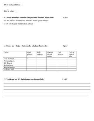 Vleresimi permbledhes | PDF