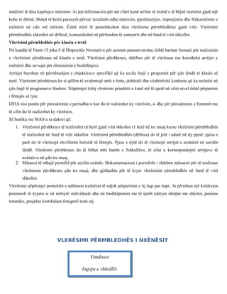 Vleresimi permbledhes | PDF