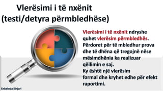 Vleresimi i nxenesve | PDF