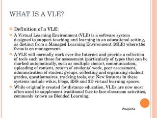 VLE Presentation | PPT