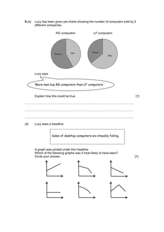 Mathematics numeracy unit 1 intermediate question paper | PDF