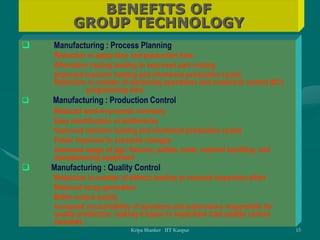 Vlfm2014 cims-4 group technology | PPT