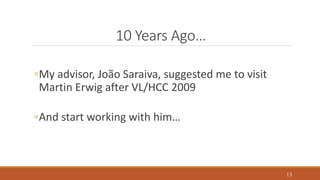 Automatically Inferring ClassSheet Models from Spreadsheets | PPTX