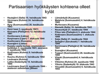 VäLirauha Ja Jatkosota | PPT