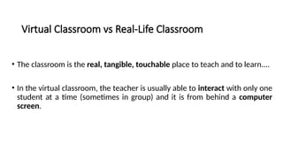 Vlirtuality in classroom teaching method | PPTX
