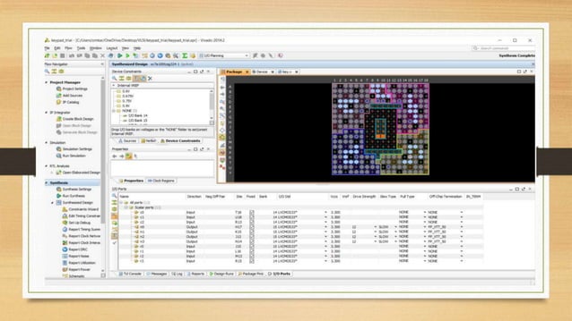 Vlisi Course project presentation:Keypad Scanner | PPT