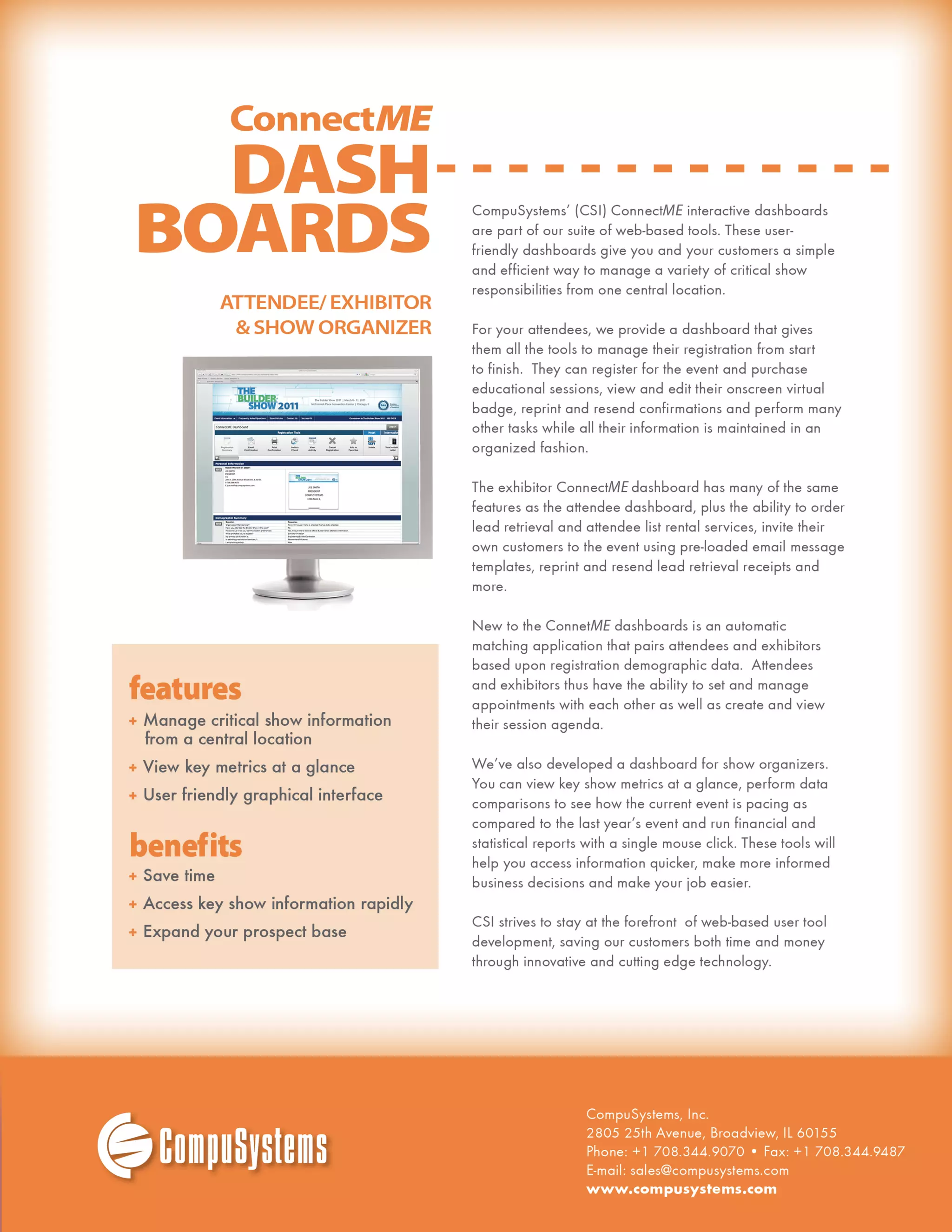 CompuSystems Dashboards | PDF