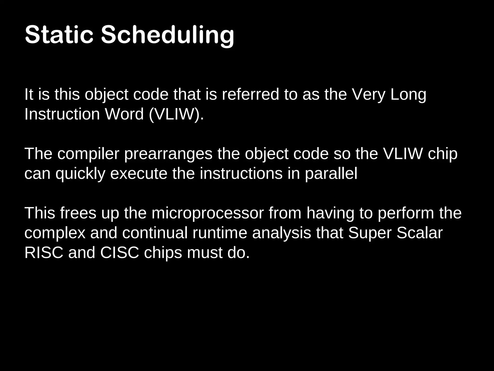 Vliw and superscaler | PPT
