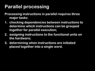 Vliw and superscaler | PPT