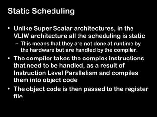 Vliw and superscaler | PPT