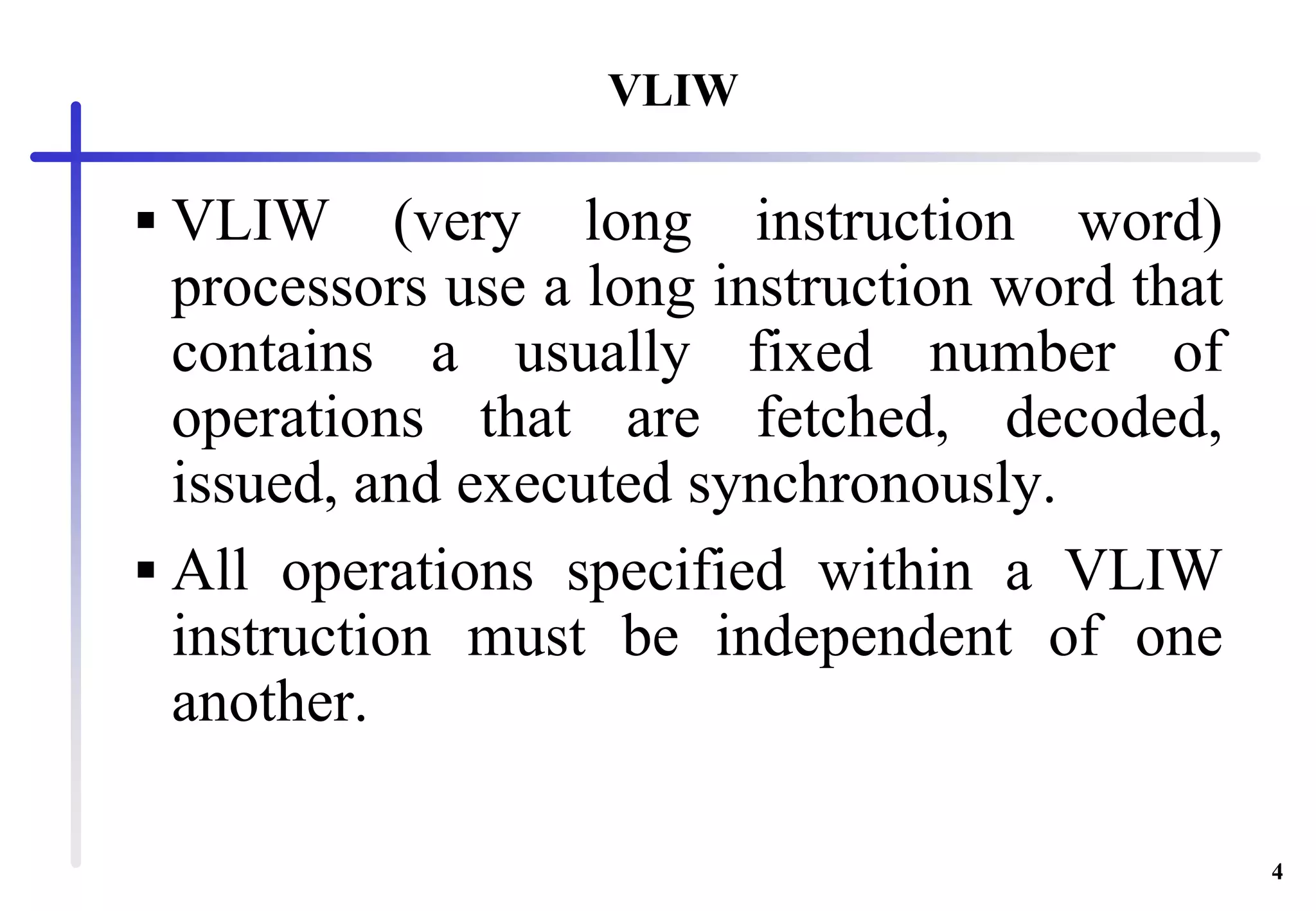 Vliw or epic | PDF | Programming Languages | Computing