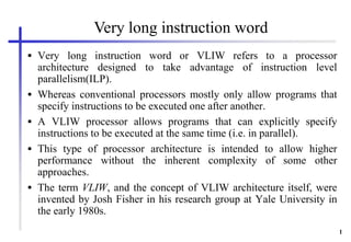 Vliw or epic | PDF | Programming Languages | Computing