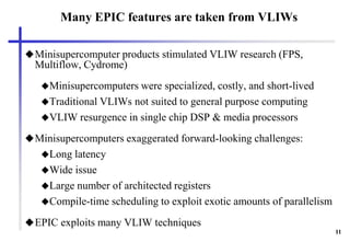 Vliw or epic | PDF | Programming Languages | Computing