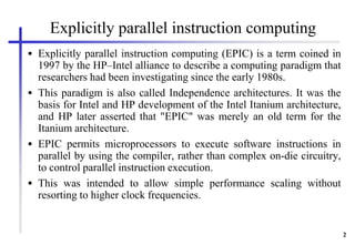 Vliw or epic | PDF | Programming Languages | Computing