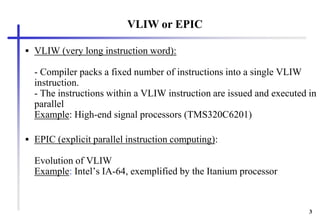 Vliw or epic | PDF | Programming Languages | Computing