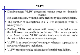 Vliw or epic | PDF | Programming Languages | Computing