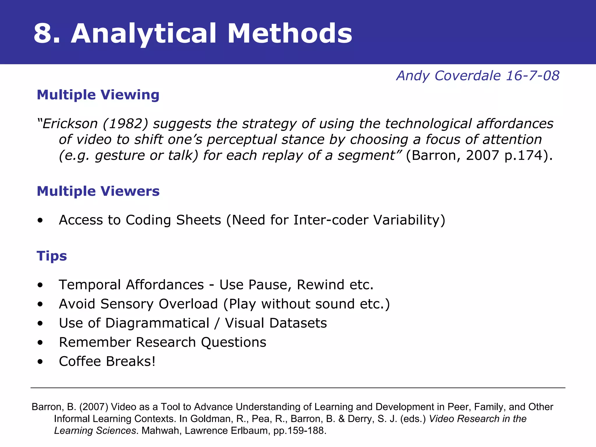 Visual Learning Lab | PPT