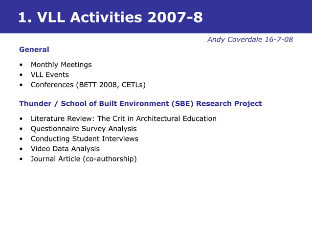 Visual Learning Lab | PPT | Free Download