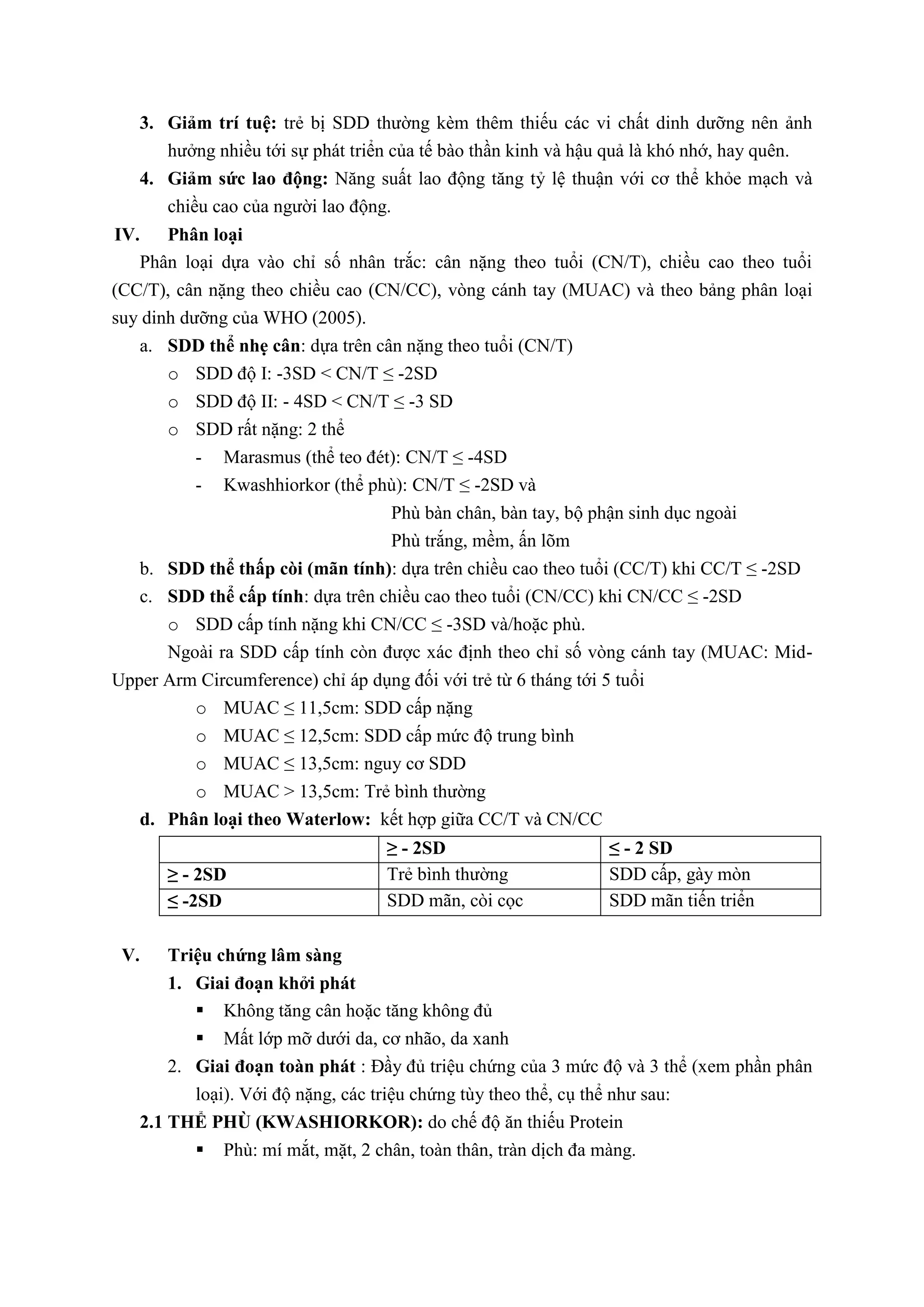 BỆNH SUY DINH DƯỠNG | PDF