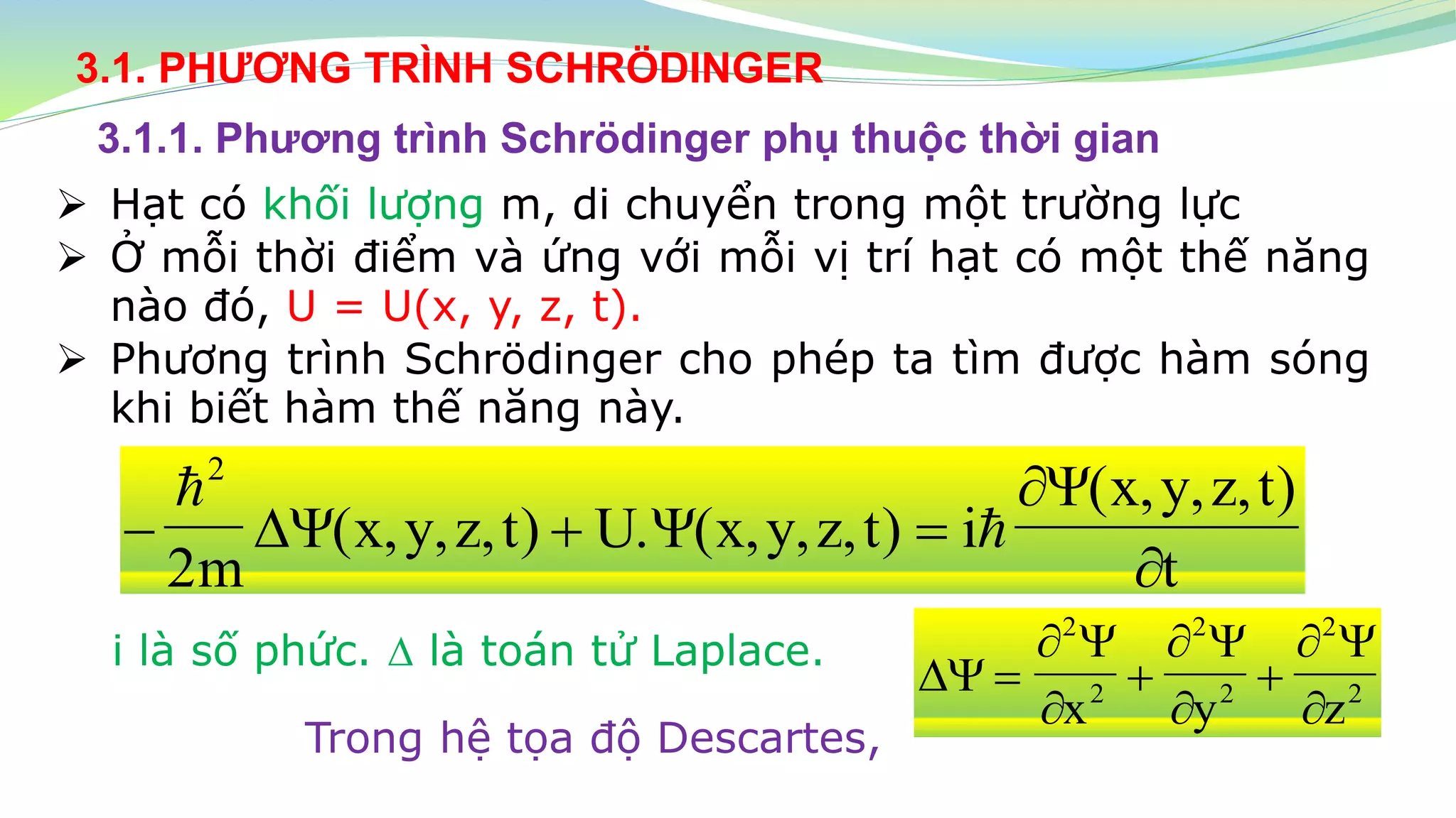 Schrodinger equation | PPT