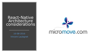 Using React Native in a digital health solution | PPTX