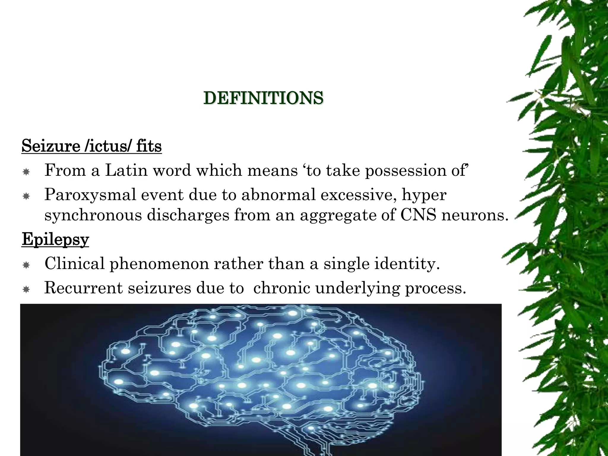 NEUROPSYCHIATRIC ASPECTS OF EPILEPSY | PPTX