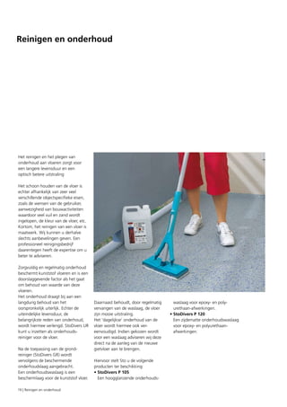 STO - Vloersystemen | PDF