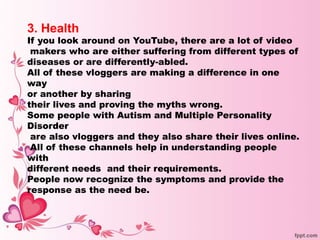 Vloggers | PPTX