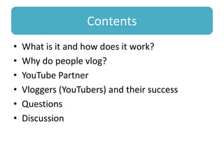 Things you should know about vlogging | PPT