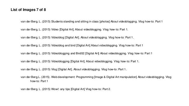 Vlog how-to scripts & references
