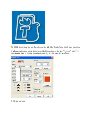 Vẽ logo với corel draw | DOC