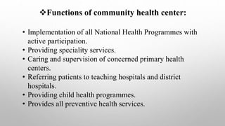 Community services presentation on slide share | PPTX