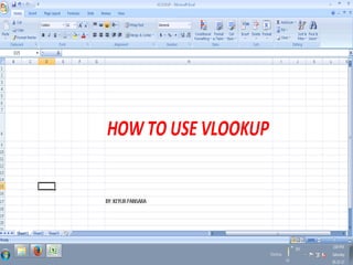 EXCEL -VLOOKUP COMMAND | PPT