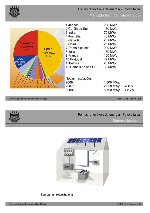 Vl Regenerative Energiequellen 7 Photovoltaik Br Pdf
