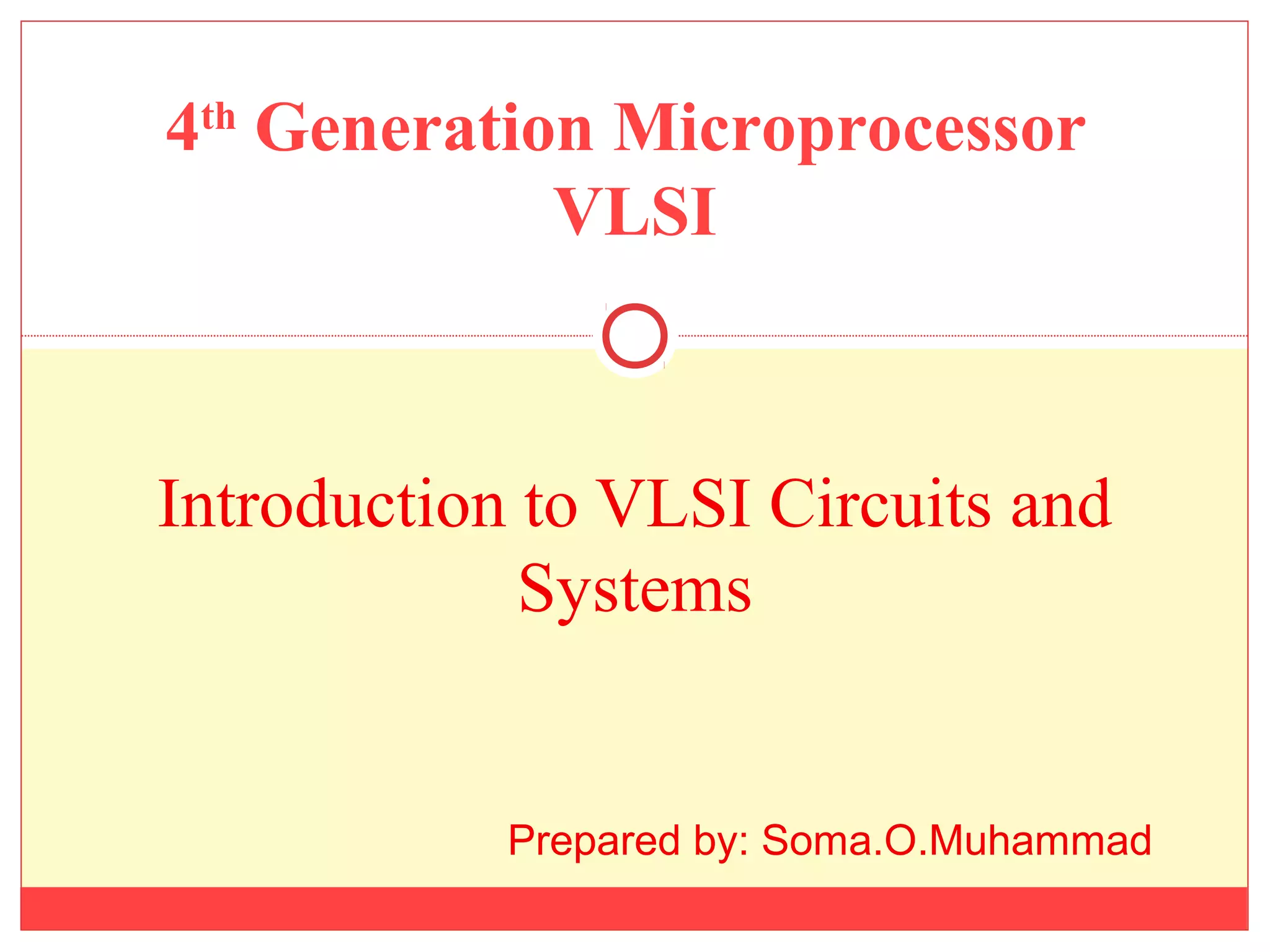 VLSI | PPT | Science