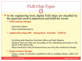 VLSI | PPT | Science