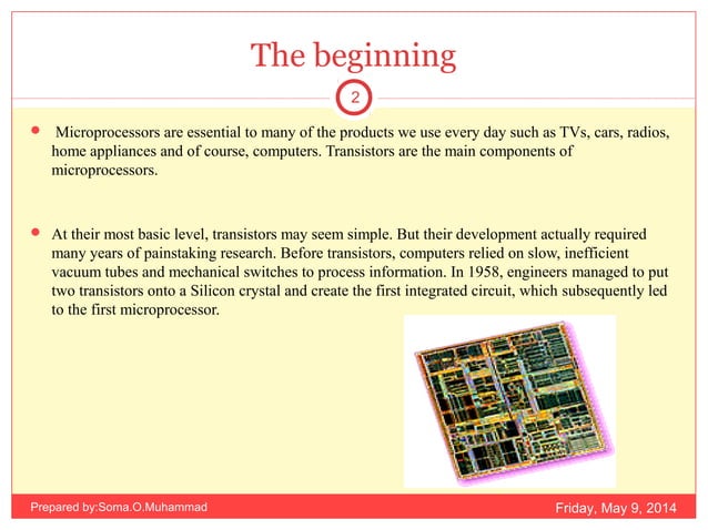 VLSI | PPT | Science