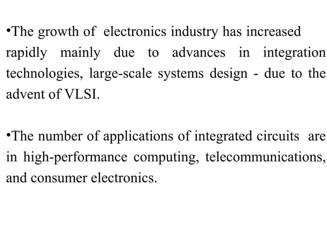 SISTec Microelectronics VLSI design | PPT