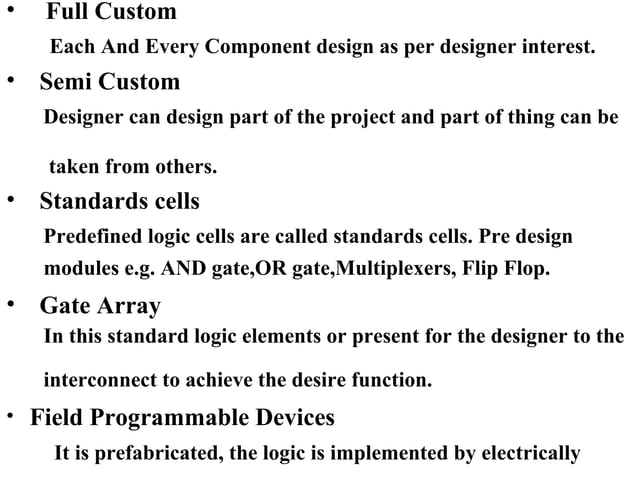 SISTec Microelectronics VLSI design | PPT