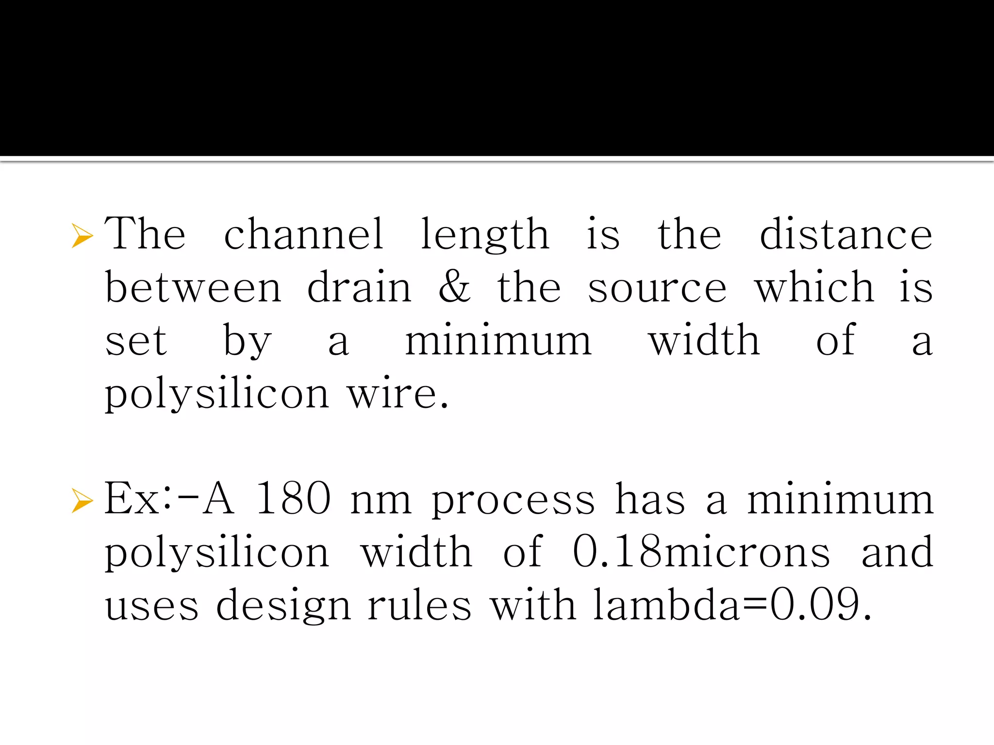Layout & Stick Diagram Design Rules | PPTX