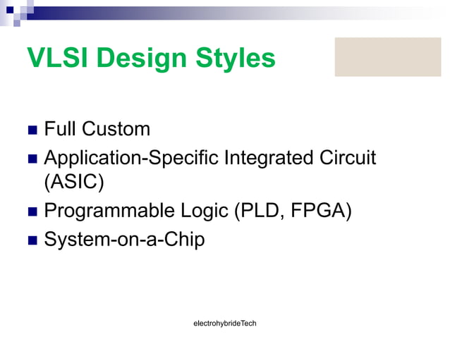 Vlsi | PPT