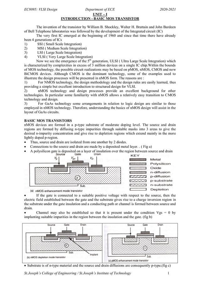 vlsi.pdf important qzn answer for ece department | PDF