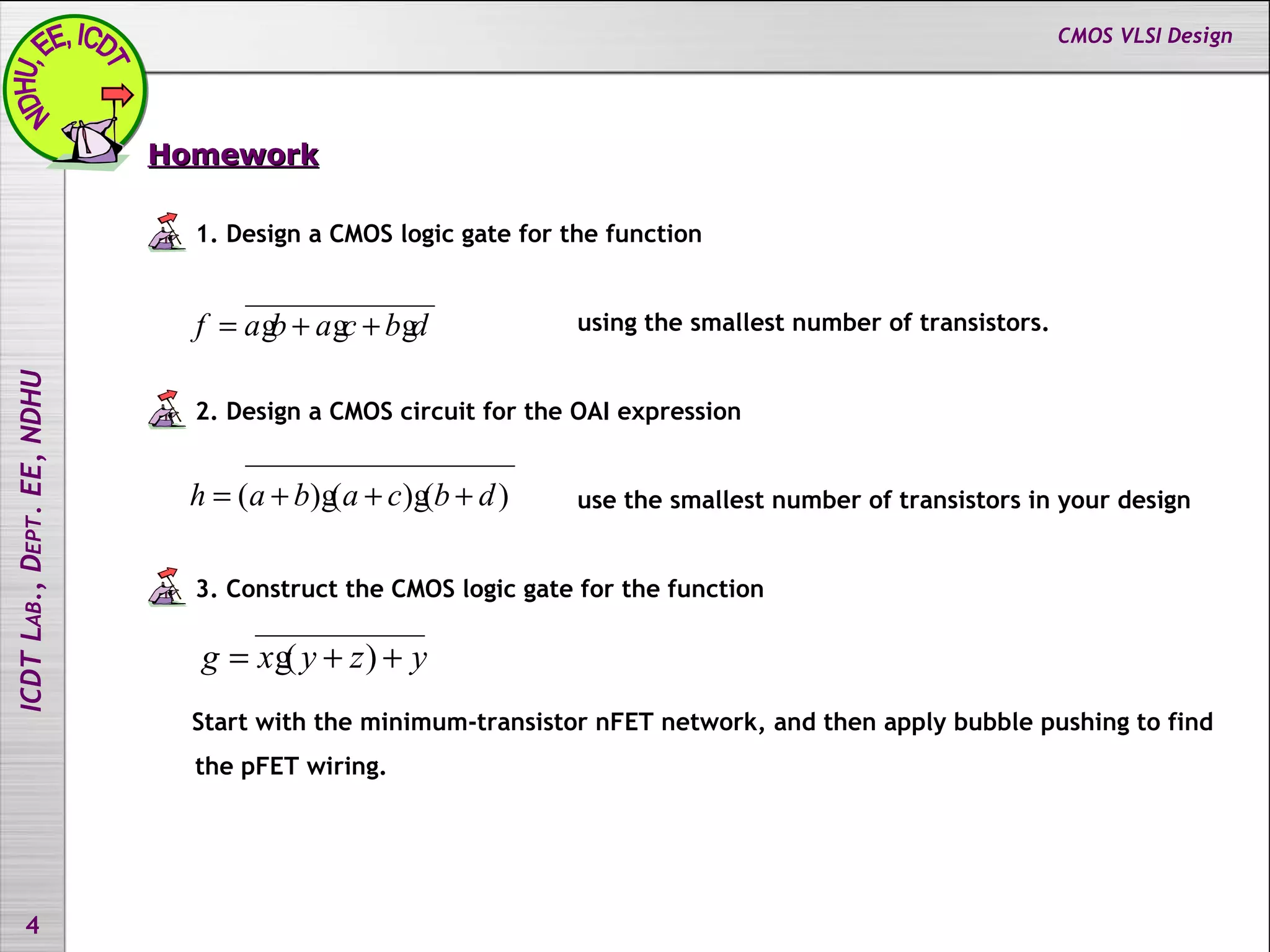 VLSI DESIGN Lecture | PPT