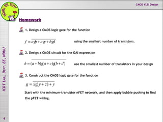 VLSI DESIGN Lecture | PPT