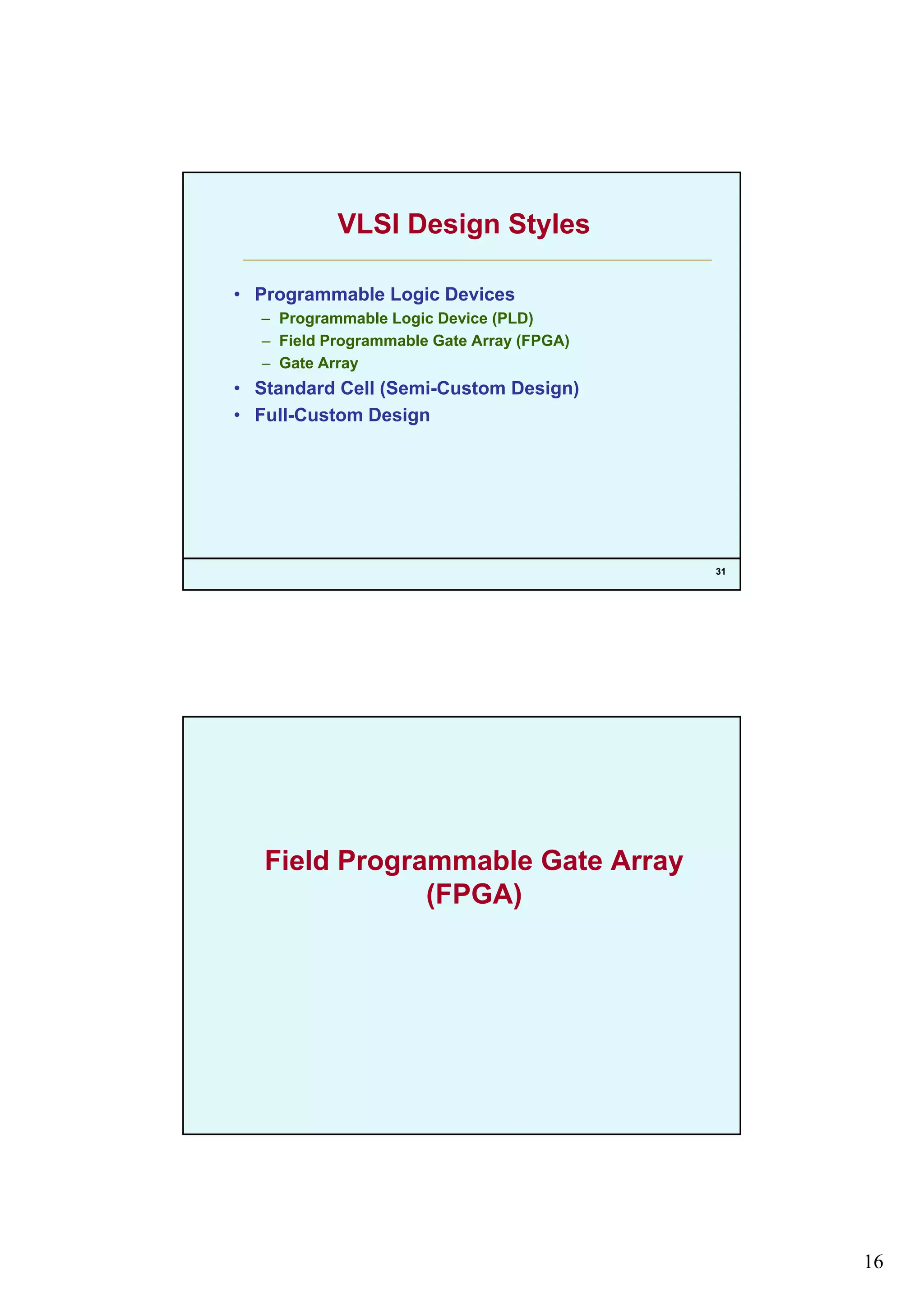Vlsi design-styles | PDF