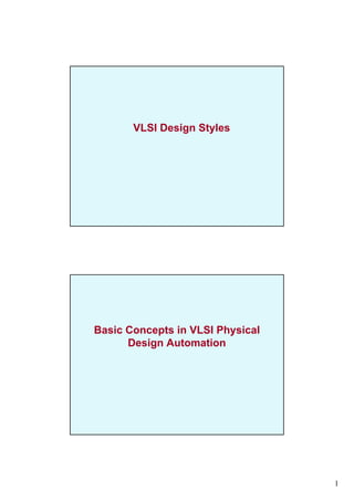 Vlsi design-styles | PDF