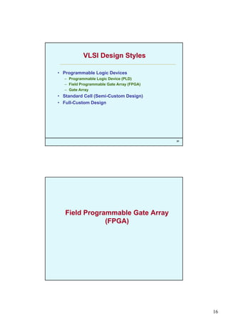 Vlsi design-styles | PDF