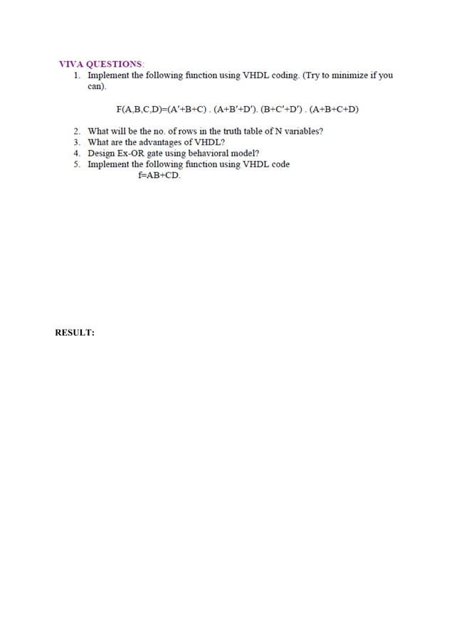 Vlsi es-lab-manual | PDF