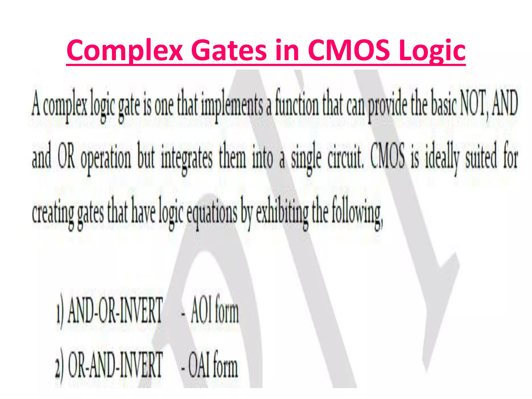 Vlsi gate level design | PPTX