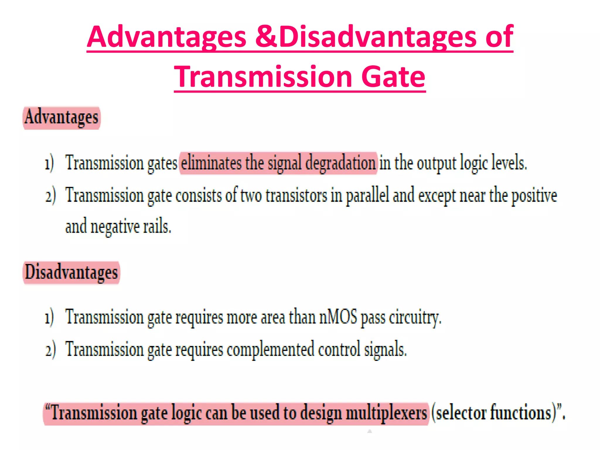 Vlsi gate level design | PPTX